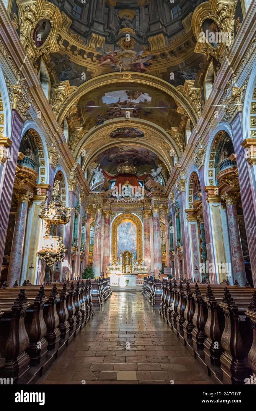 Jesuit church vienna hi-res stock photography and images - Alamy