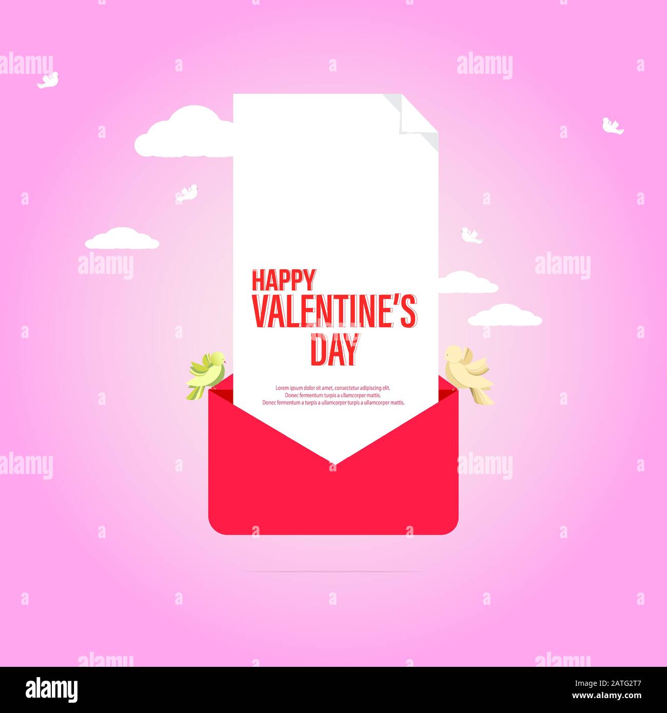 Blue background pink letters Stock Vector Images - Alamy