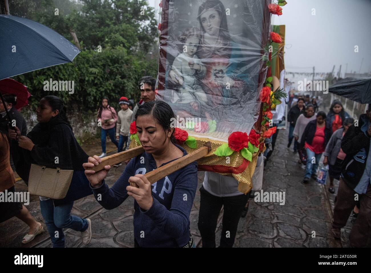Virgen de la candelaria mexico hi-res stock photography and images - Alamy