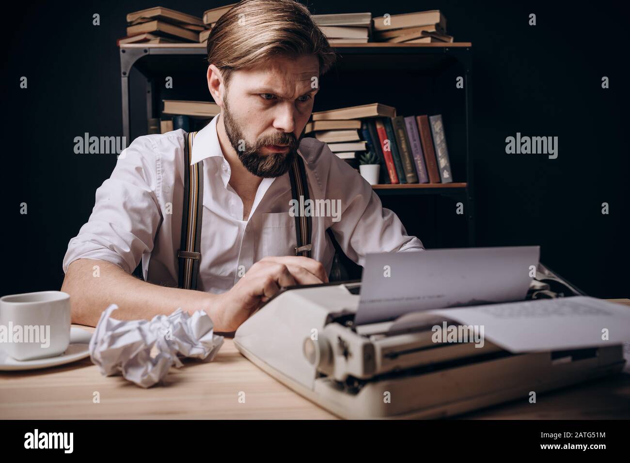 Enthusiastic typing hi-res stock photography and images - Alamy