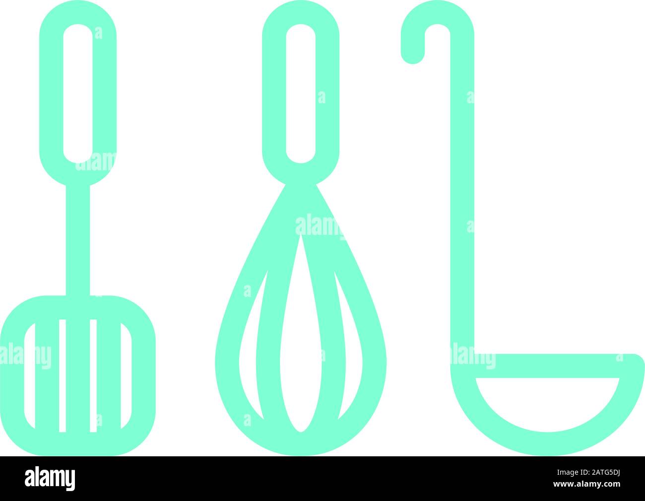 kitchen utensil icon vector template Stock Vector Image & Art - Alamy