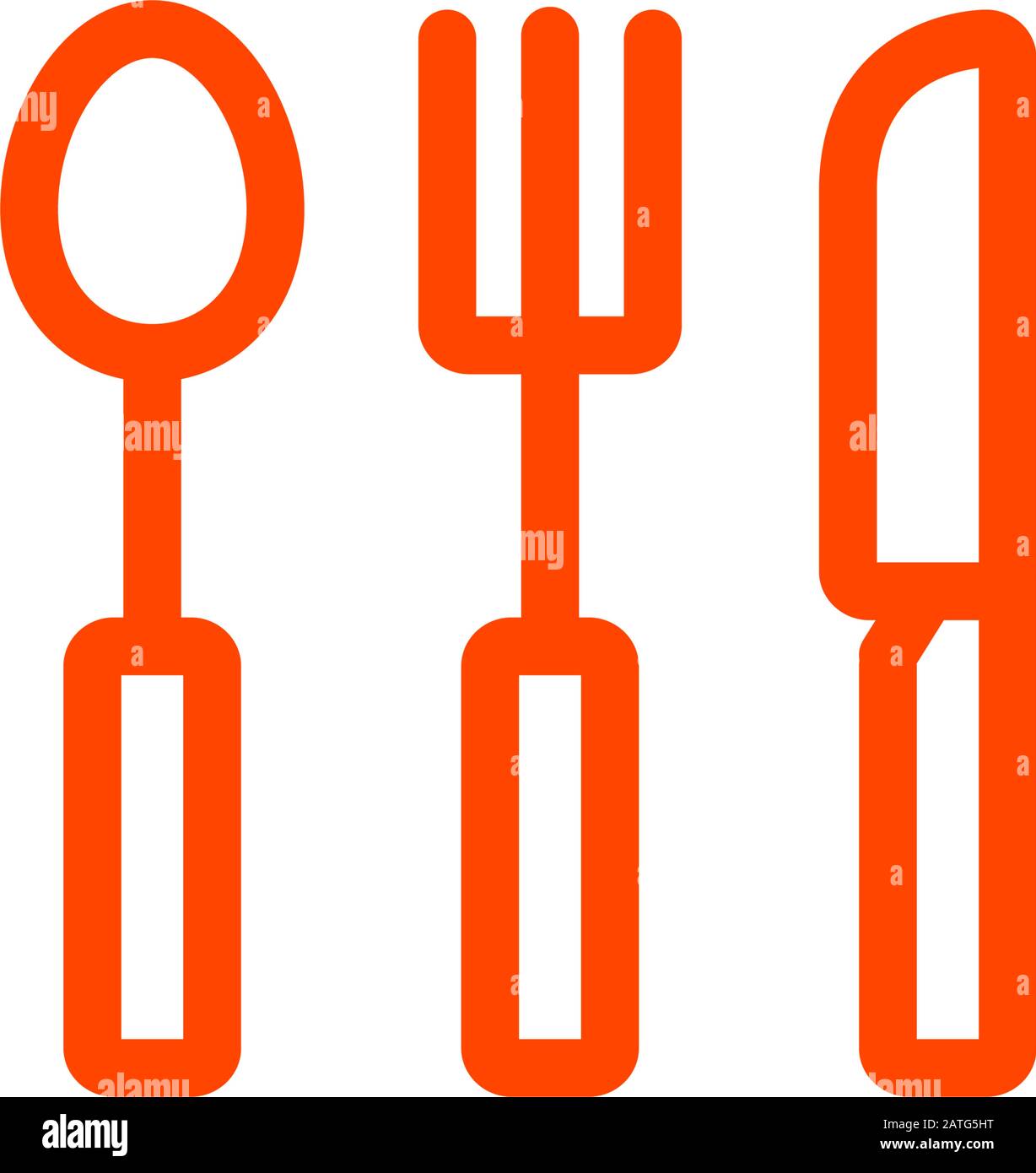 kitchen utensil icon vector template Stock Vector Image & Art - Alamy