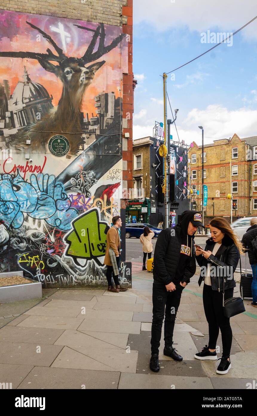 Mobile street art hi-res stock photography and images - Alamy