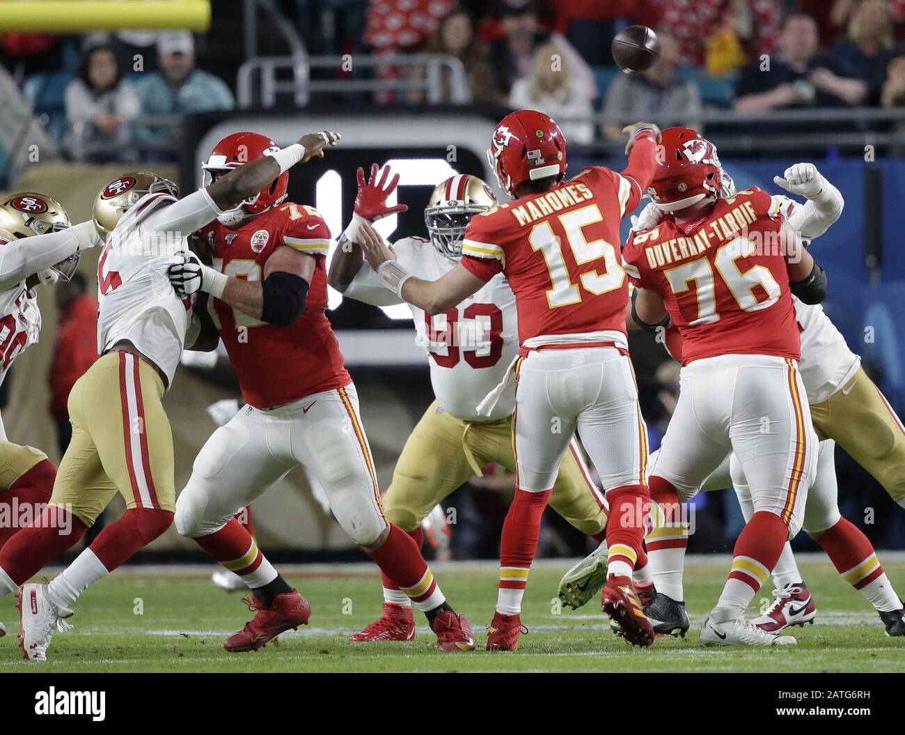 Patrick mahomes super bowl liv hi-res stock photography and images - Alamy