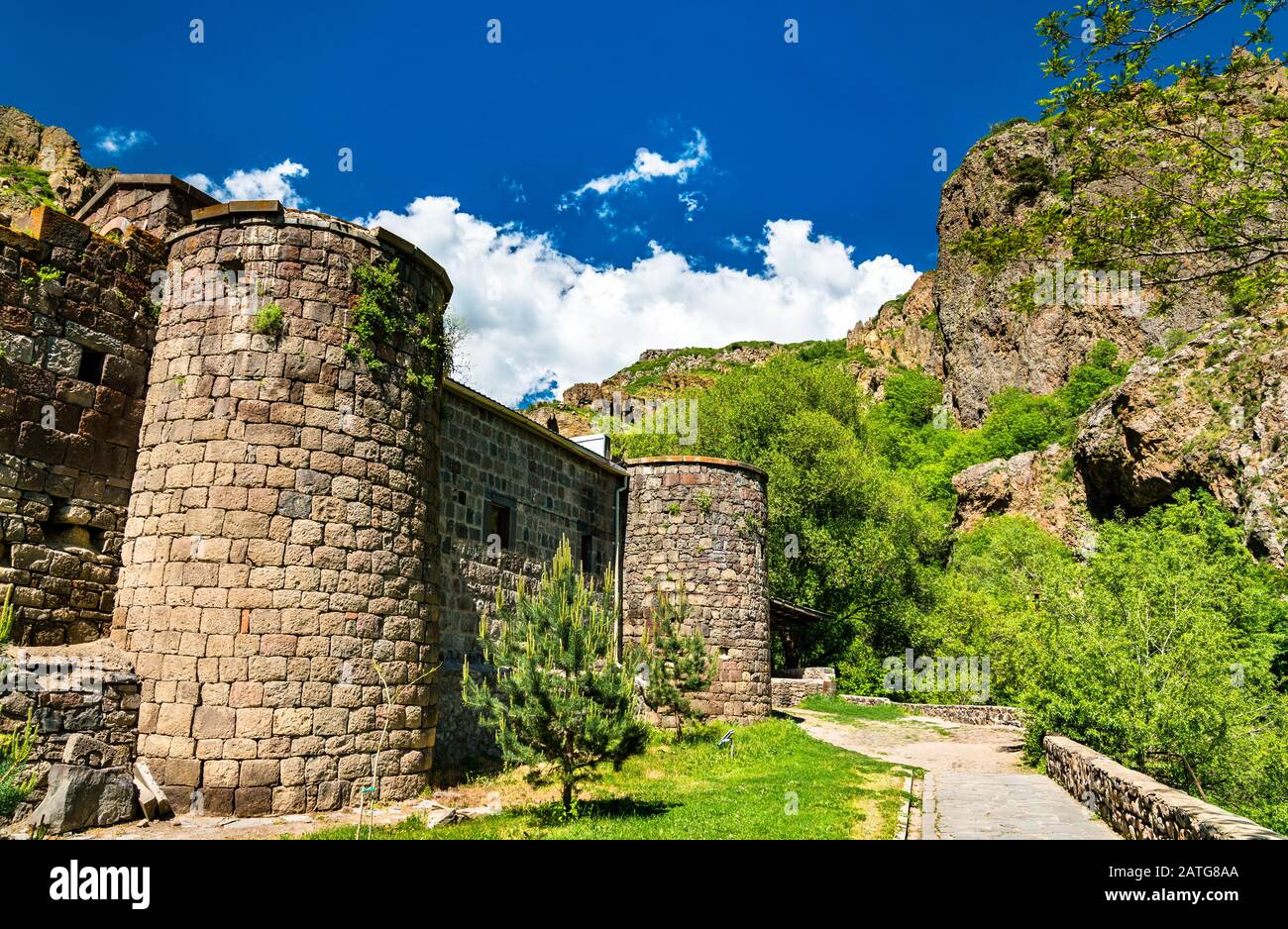 Geghard monastery, UNESCO world heritage in Armenia Stock Photo - Alamy