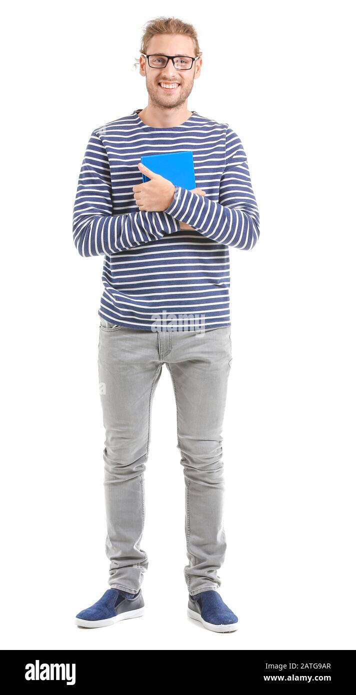 Clever man book Cut Out Stock Images & Pictures - Alamy