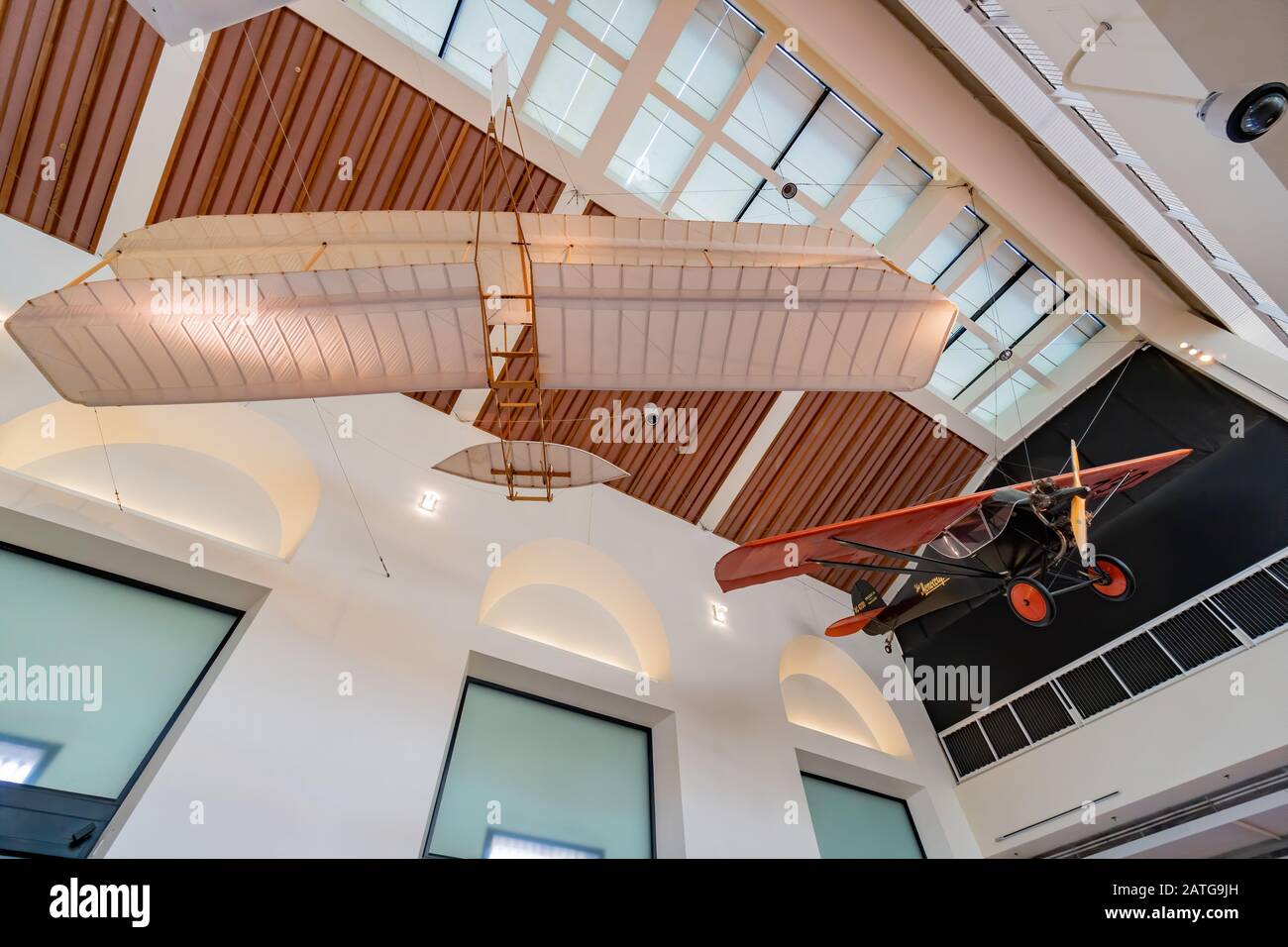 Los Angeles, Jan 15: Interior view of the California Science Center on ...