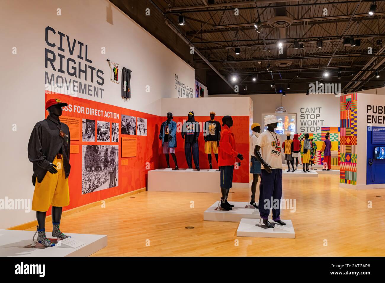 Los Angeles, Jan 15: Interior view of the California African American ...