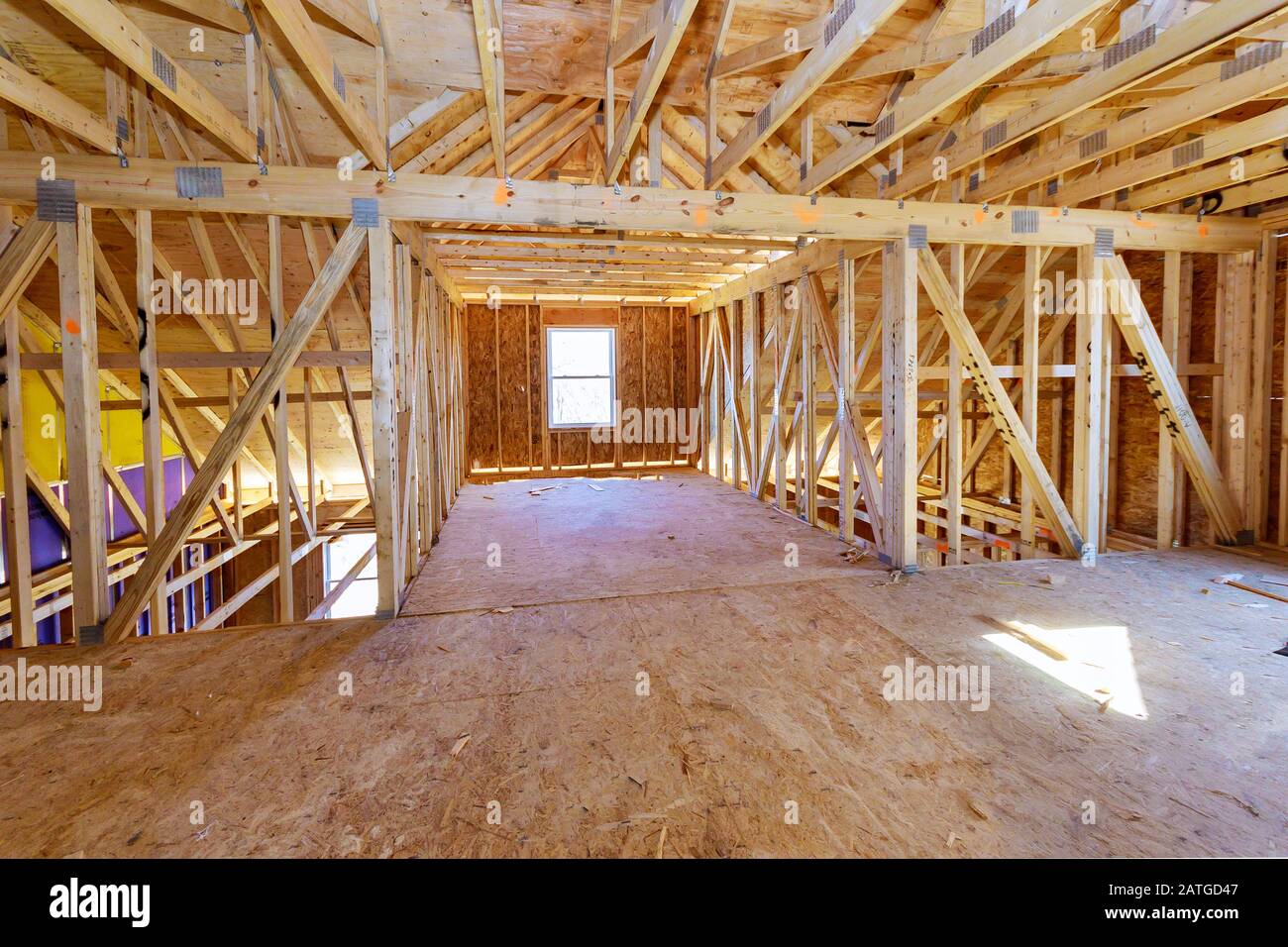 Interior House Under Construction