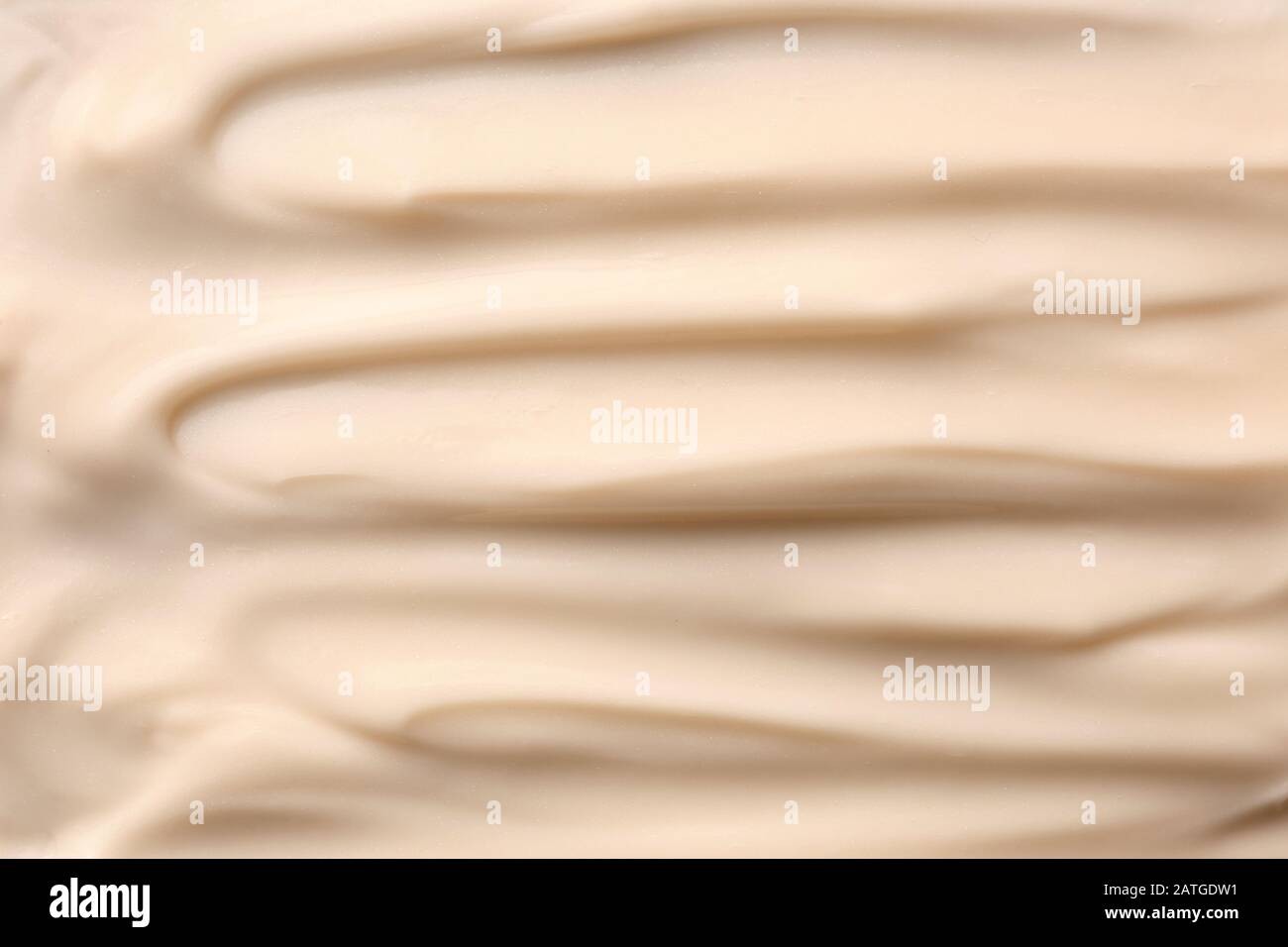 Texture of natural cream, top view Stock Photo - Alamy