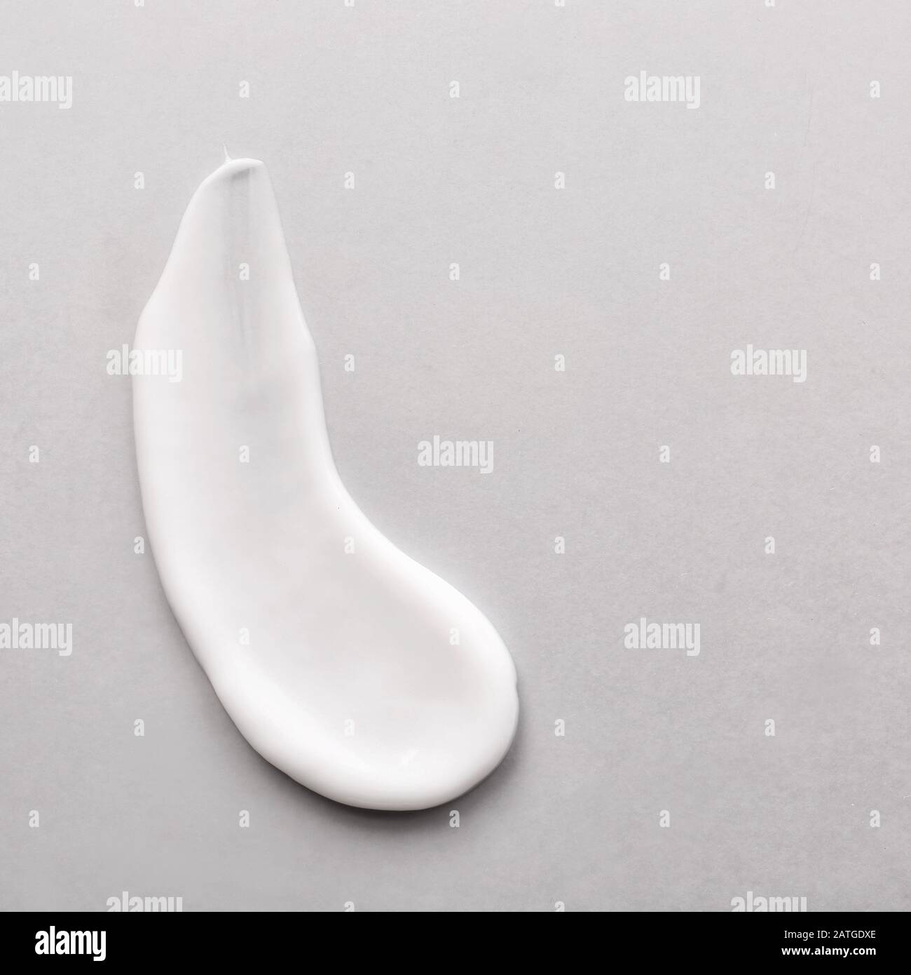 Sample of cream on light background Stock Photo - Alamy