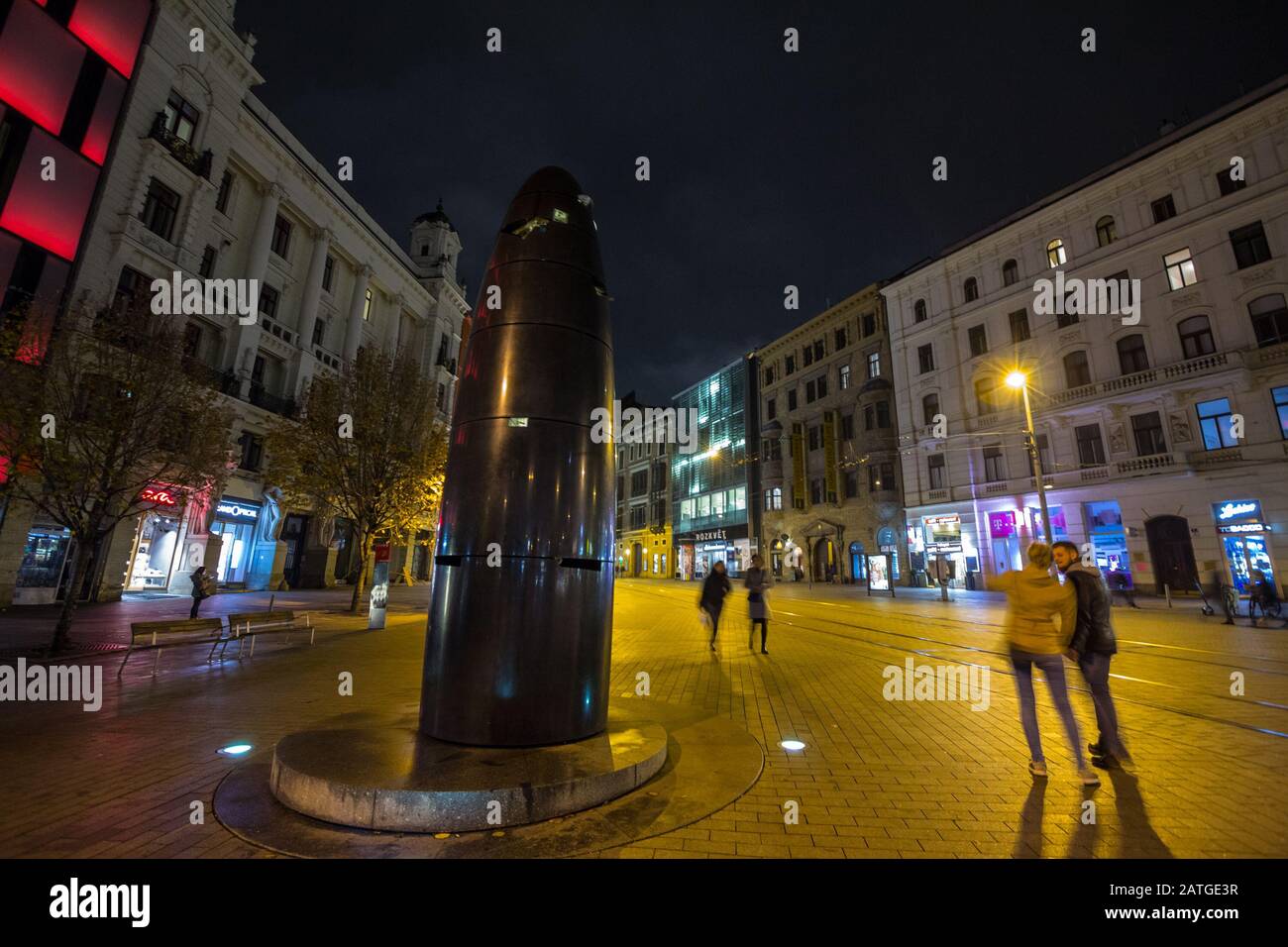Brno astronomical clock hi-res stock photography and images - Alamy