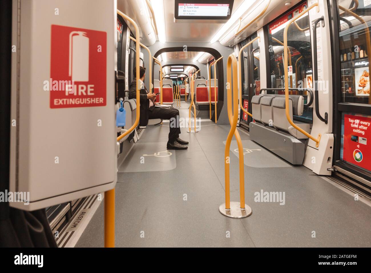 Light rail tram hi-res stock photography and images - Alamy