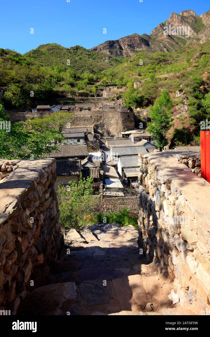 Ancient villages in Beijing, China Stock Photo - Alamy