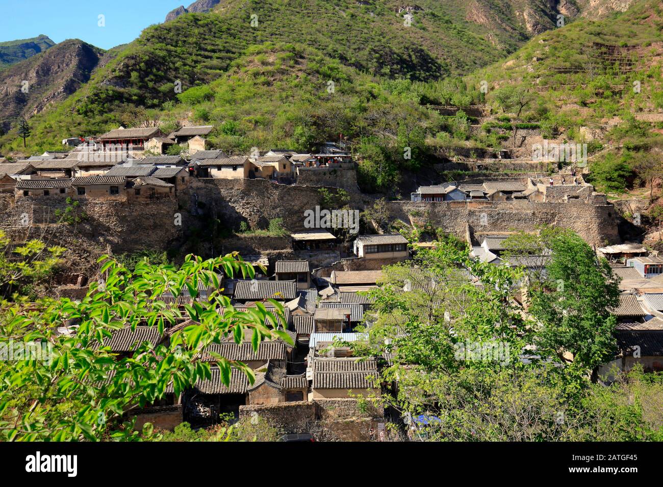 Ancient villages in Beijing, China Stock Photo - Alamy