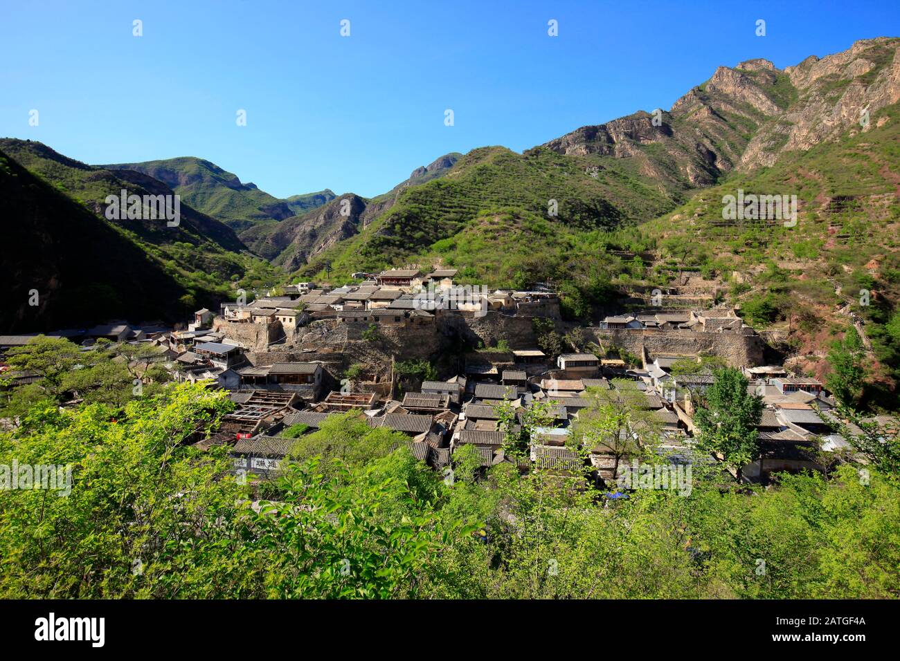 Ancient villages in Beijing, China Stock Photo - Alamy