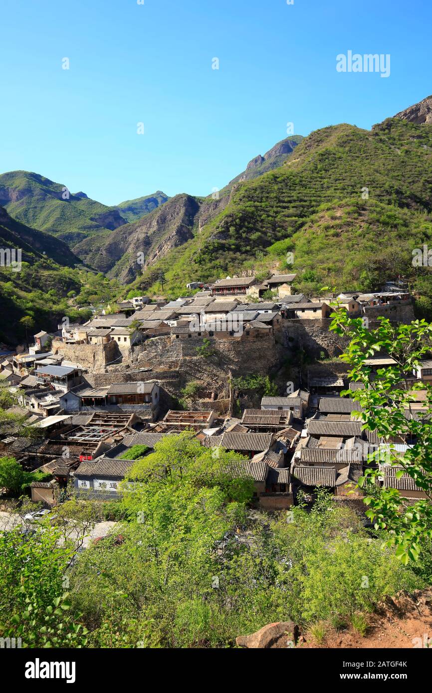 Ancient villages in Beijing, China Stock Photo - Alamy