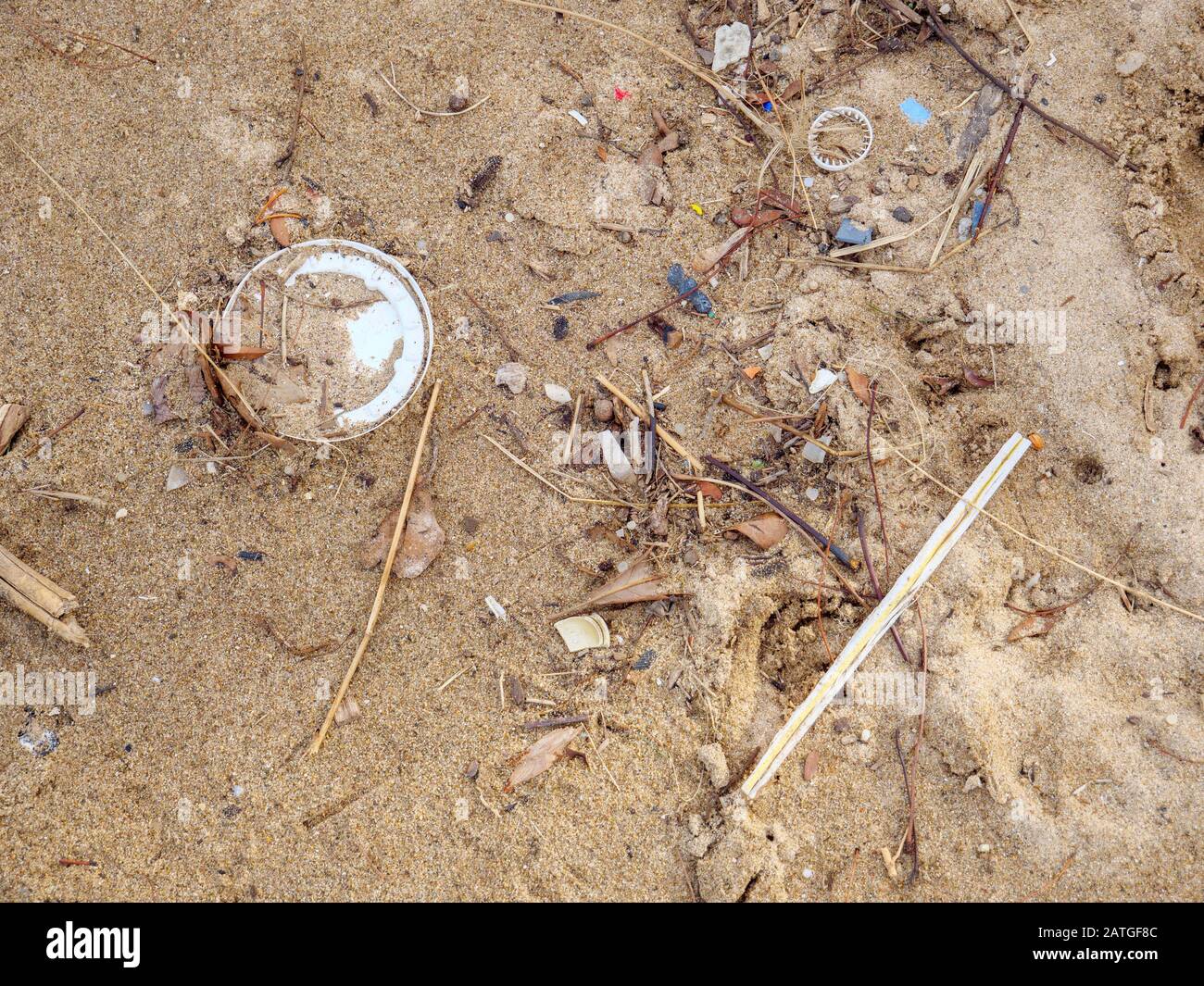 Pieces of plastic waste hi-res stock photography and images - Alamy