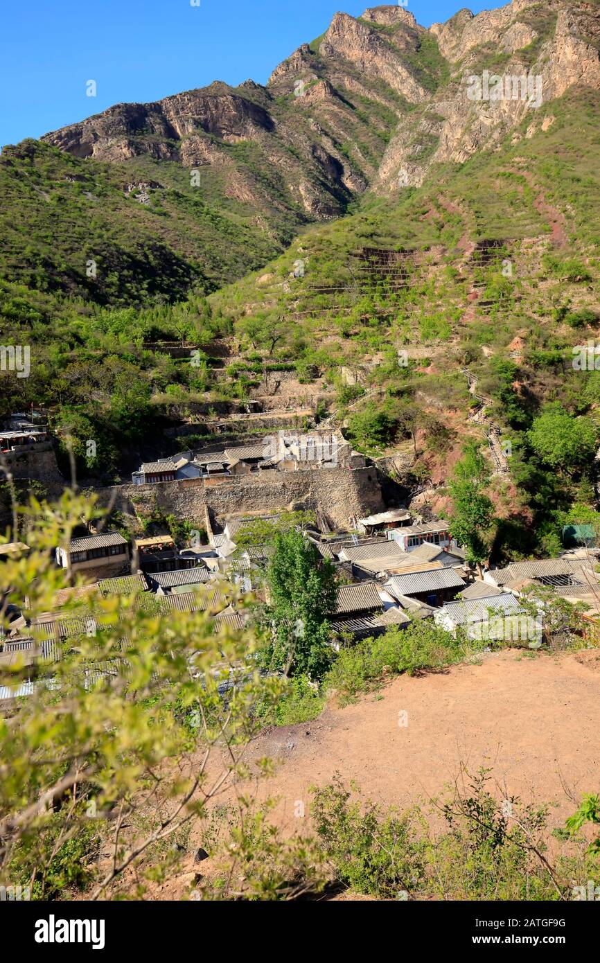 Ancient villages in Beijing, China Stock Photo - Alamy