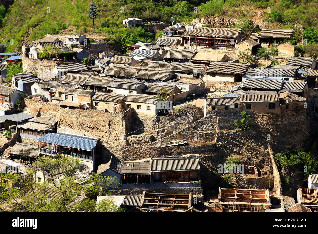 Ancient villages in Beijing, China Stock Photo - Alamy