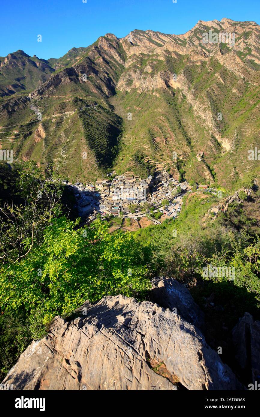 Ancient villages in Beijing, China Stock Photo - Alamy