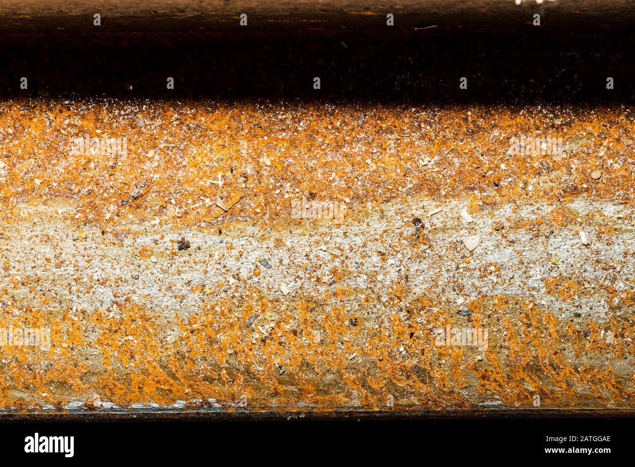 orange rust on steel Stock Photo - Alamy