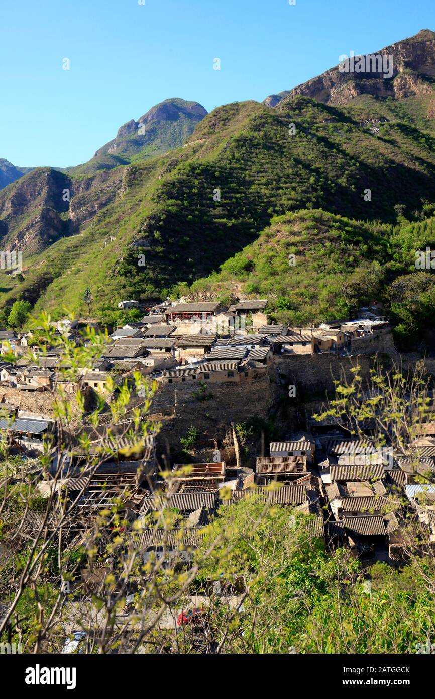 Ancient villages in Beijing, China Stock Photo - Alamy