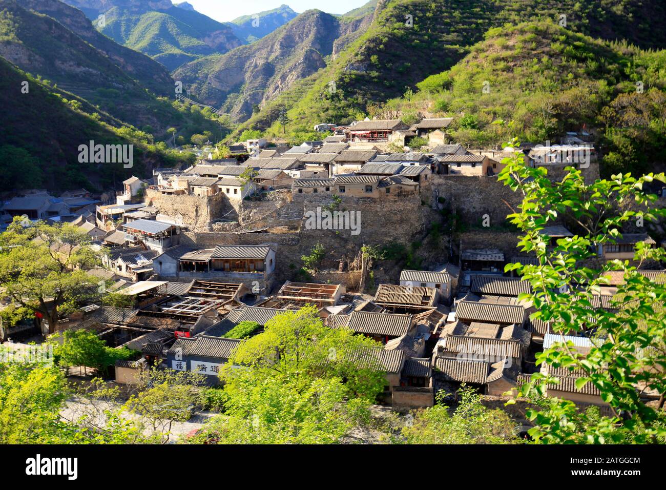 Ancient villages in Beijing, China Stock Photo - Alamy