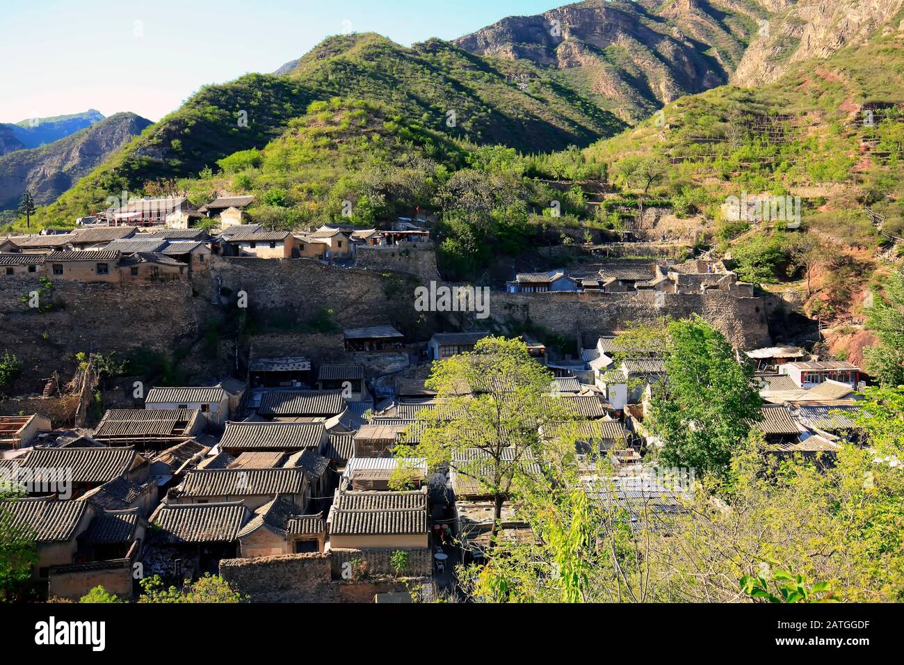 Ancient villages in Beijing, China Stock Photo - Alamy