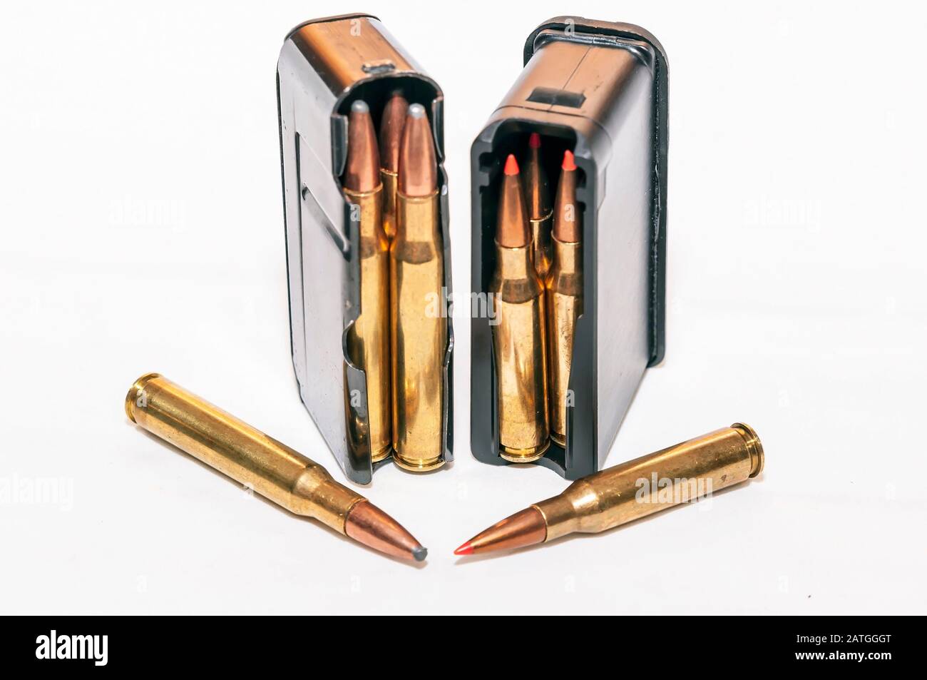 Rifle magazines Cut Out Stock Images & Pictures - Alamy