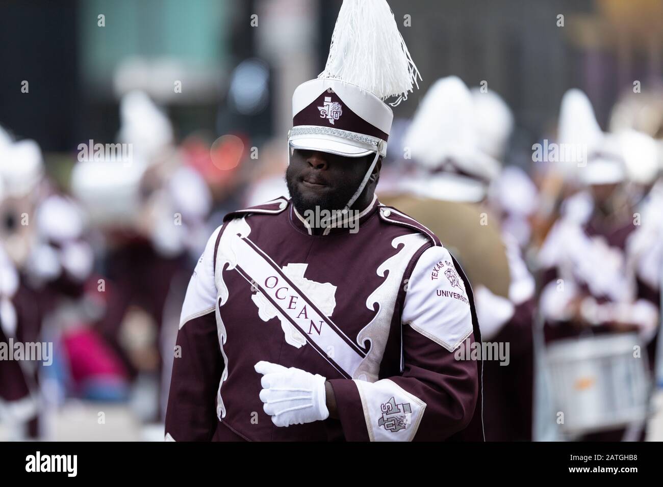 Houston, Texas, USA - November 28, 2019: H-E-B Thanksgiving Day Parade ...
