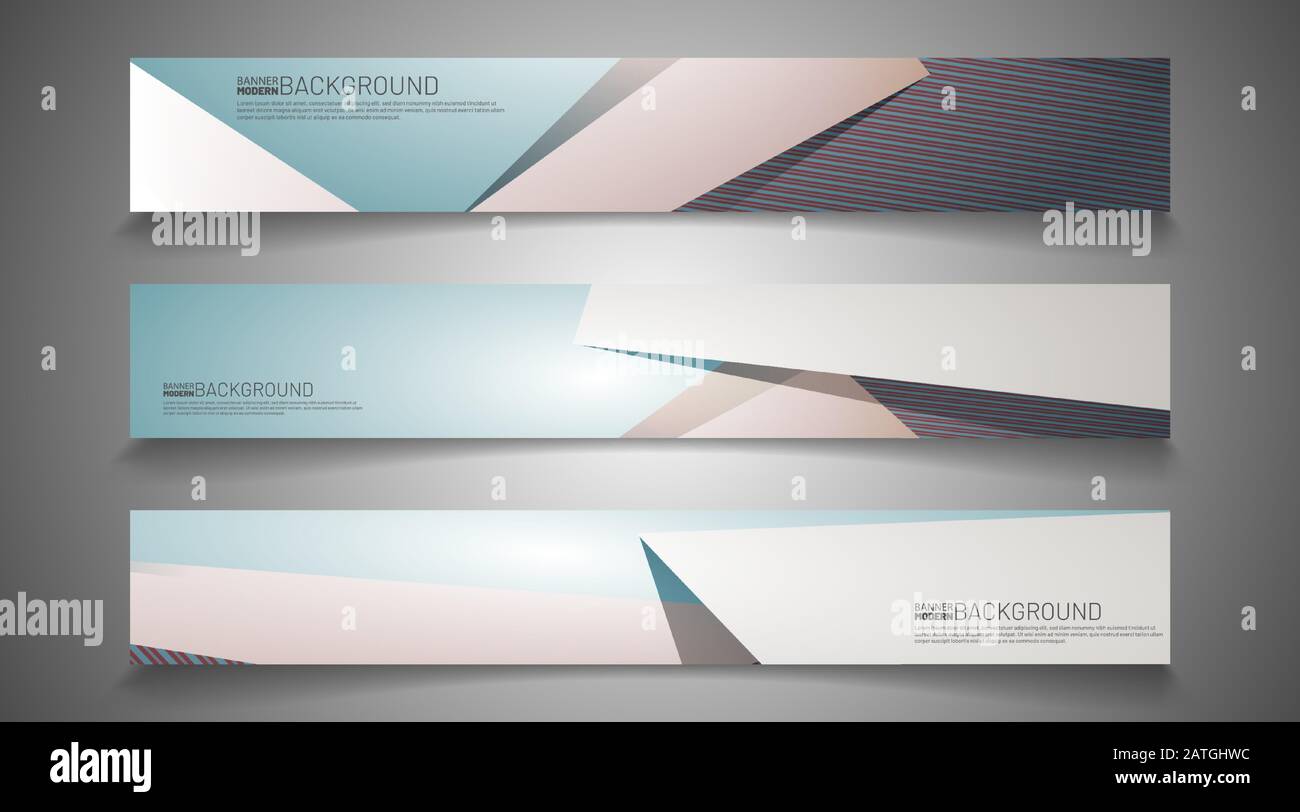Set banner background for your design. vector graphic design ...