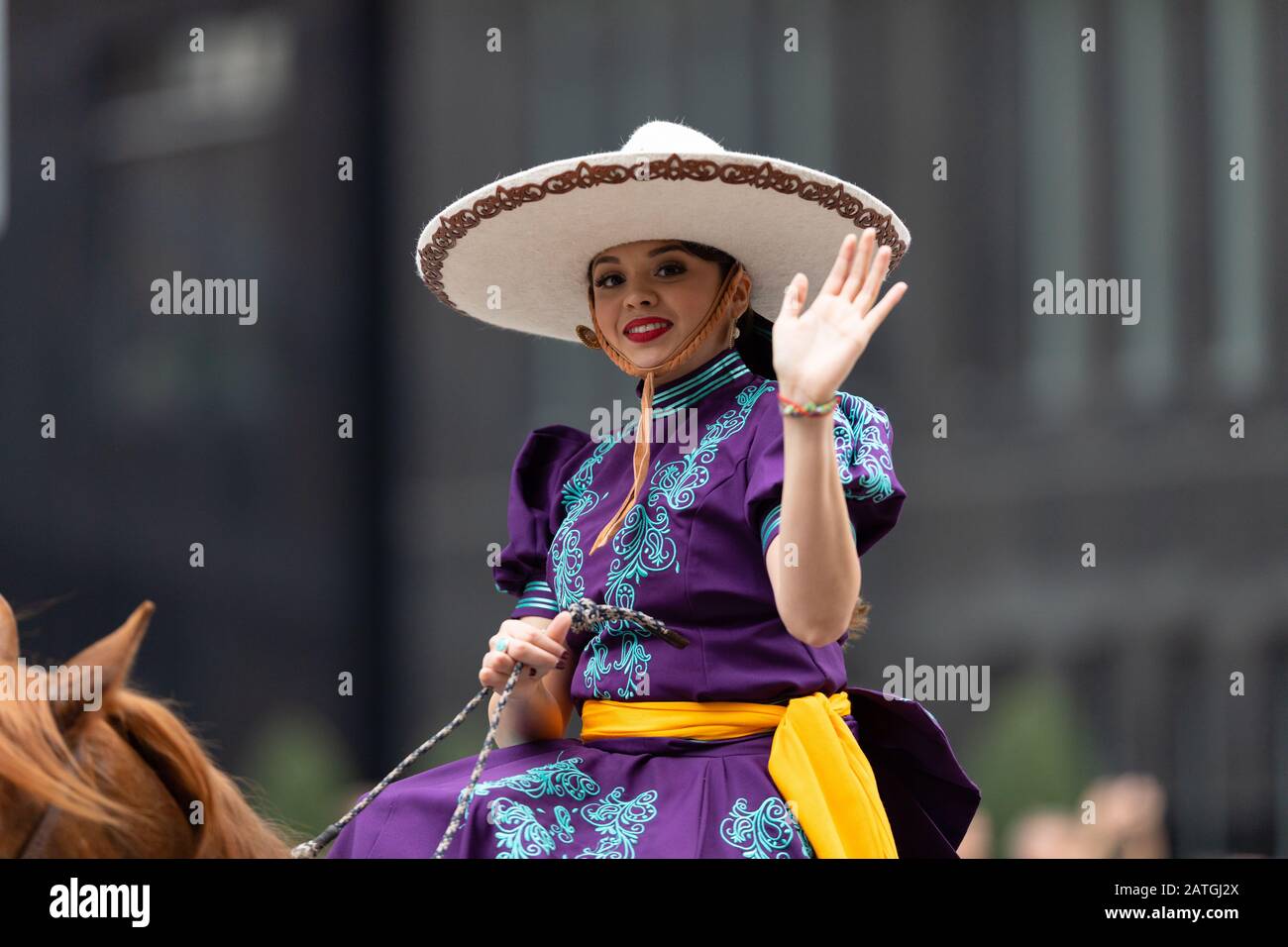 Houston, Texas, USA - November 28, 2019: H-E-B Thanksgiving Day Parade ...