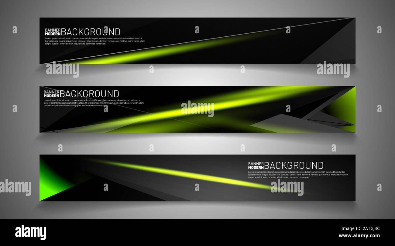 Set banner background for your design. vector graphic design ...