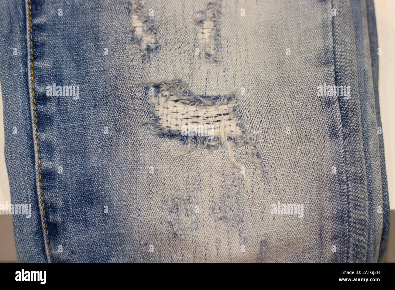 blue jeans of women with design Lacking, style, for fashion texture ...