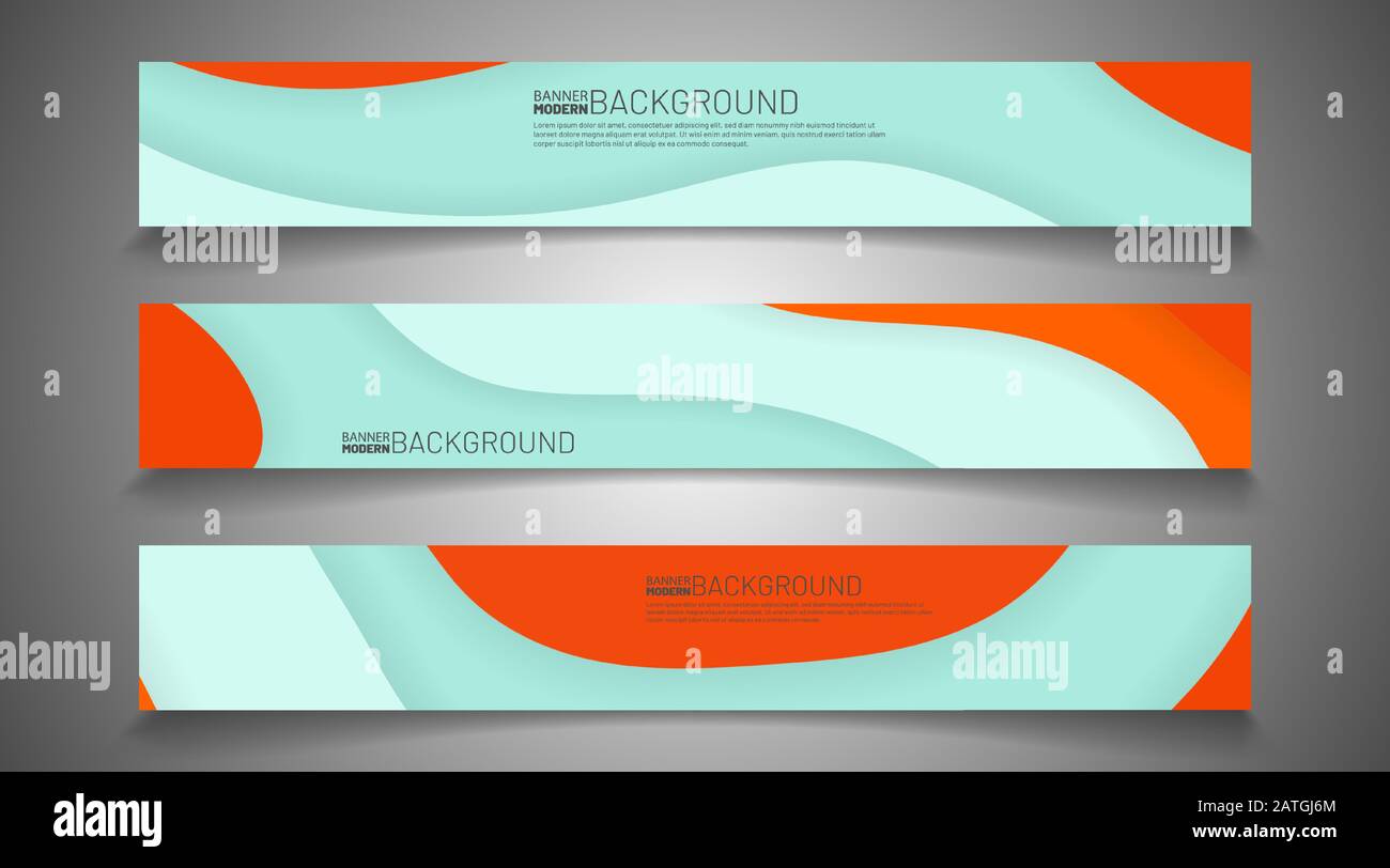 Set banner background for your design. vector graphic design ...