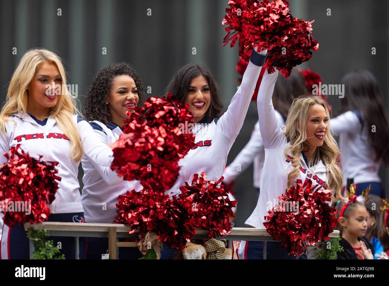 Houston, Texas, USA - November 28, 2019: H-E-B Thanksgiving Day Parade ...