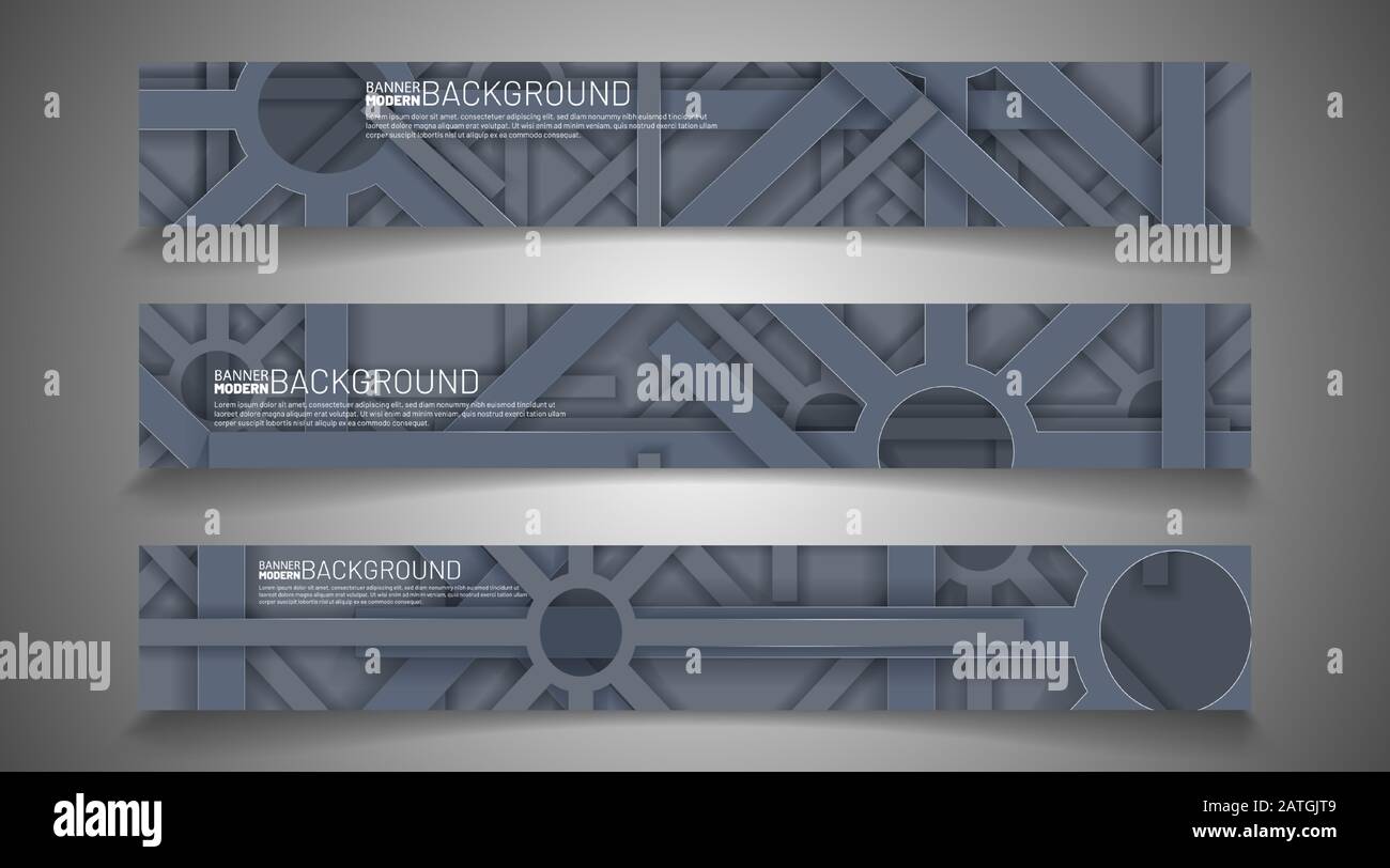Set banner background for your design. vector graphic design ...