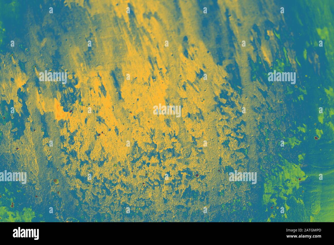 Rough colorful paint dripping grunge texture of wall Stock Photo - Alamy