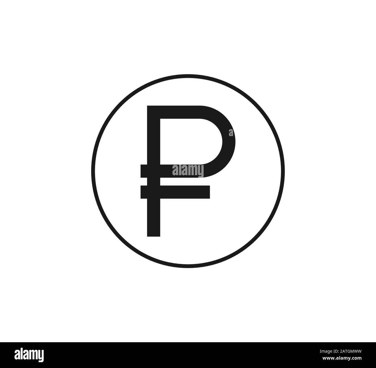Ruble currency symbol Black and White Stock Photos & Images - Alamy
