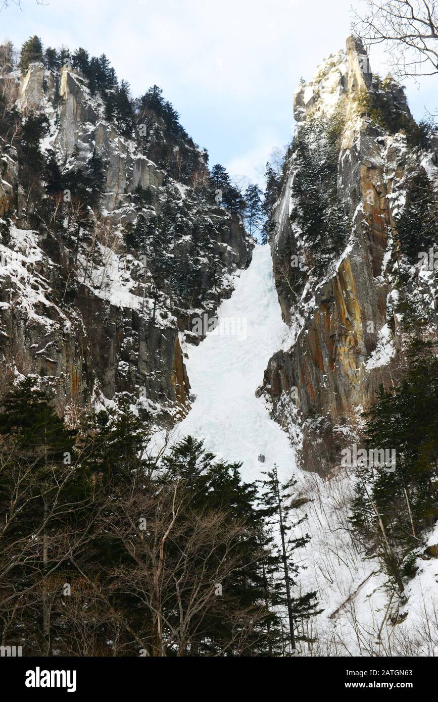 Sounkyo waterfall hi-res stock photography and images - Alamy