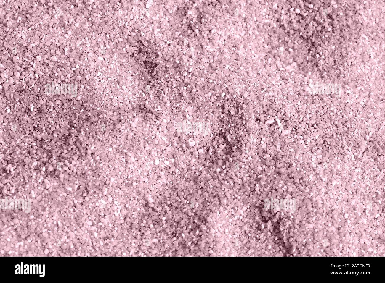 Beach sand texture close-up. Natural background pink color toned Stock ...