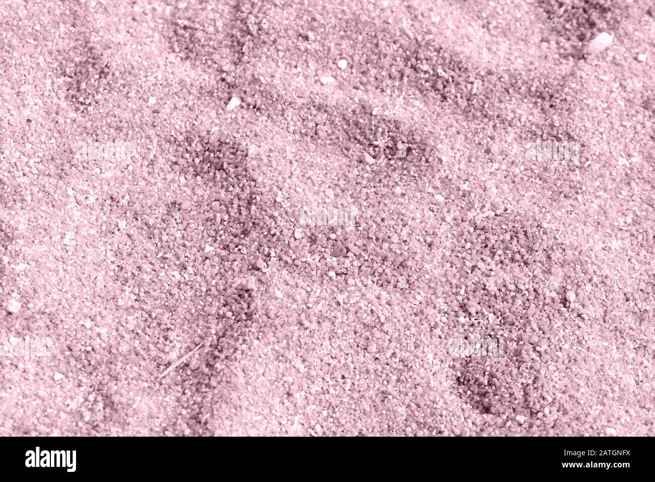 Beach sand texture close-up. Natural background pink color toned Stock ...