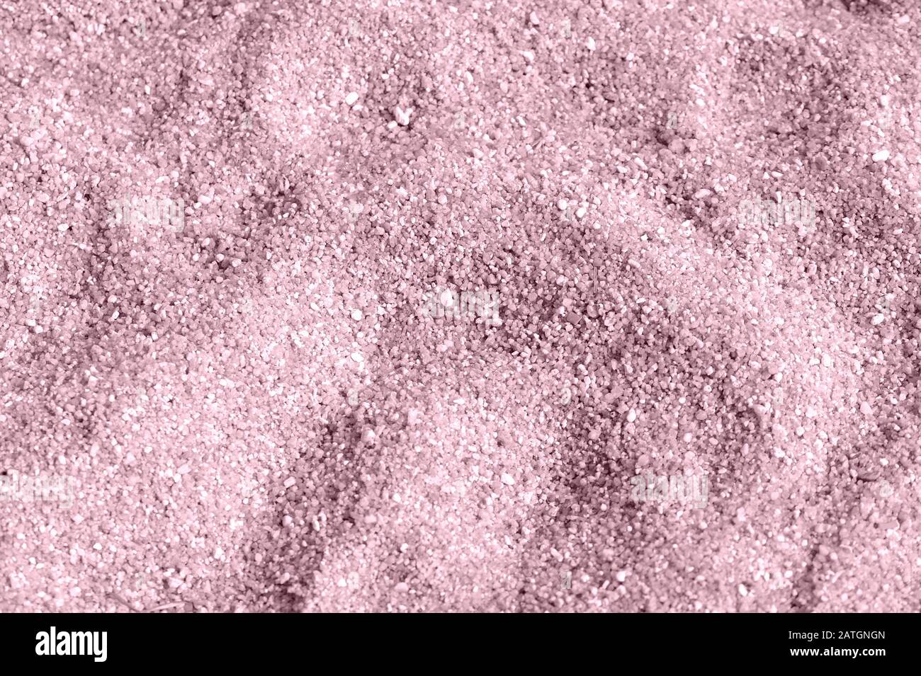 Beach sand texture close-up. Natural background pink color toned Stock ...