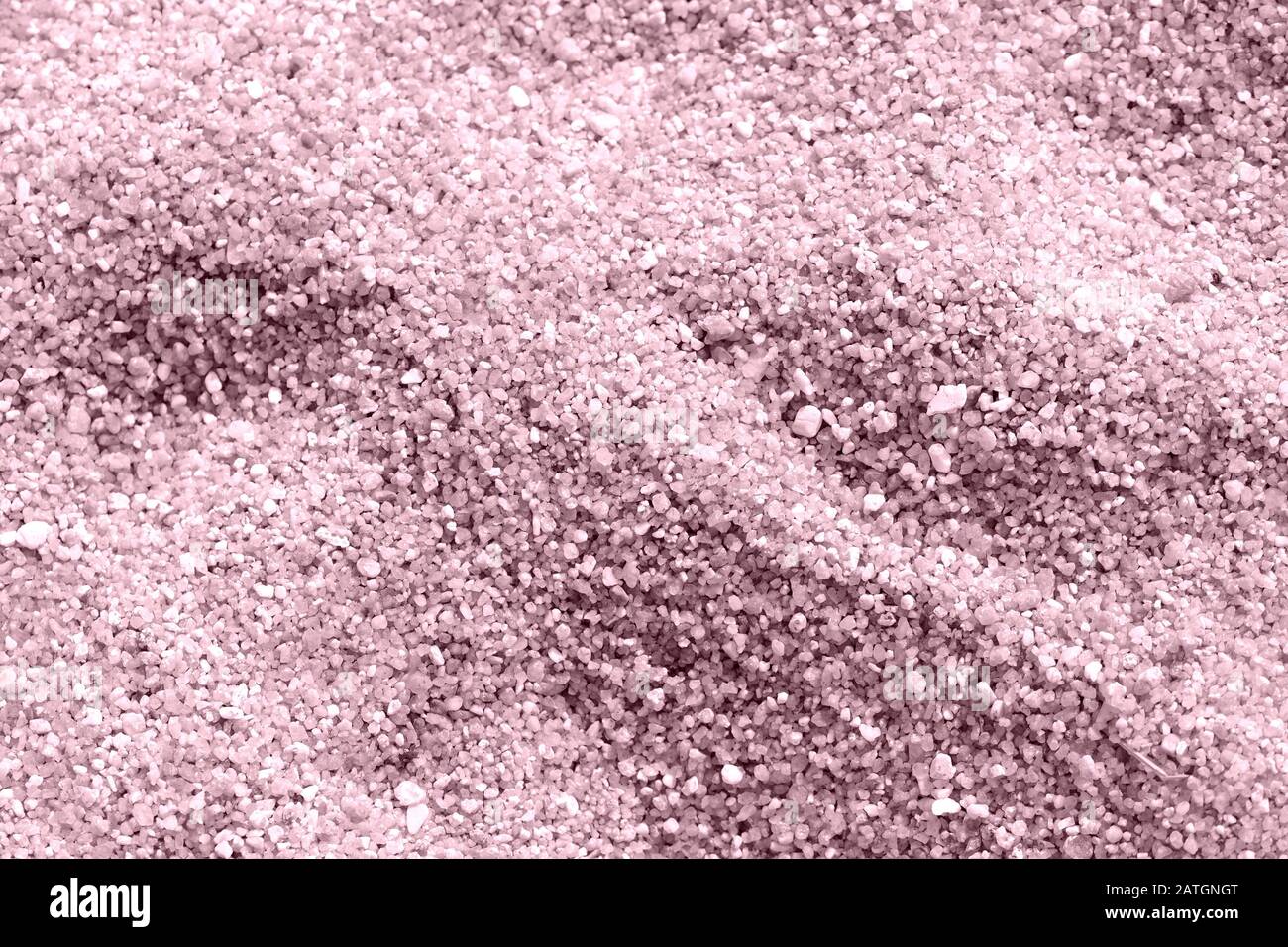 Beach sand texture close-up. Natural background pink color toned Stock ...