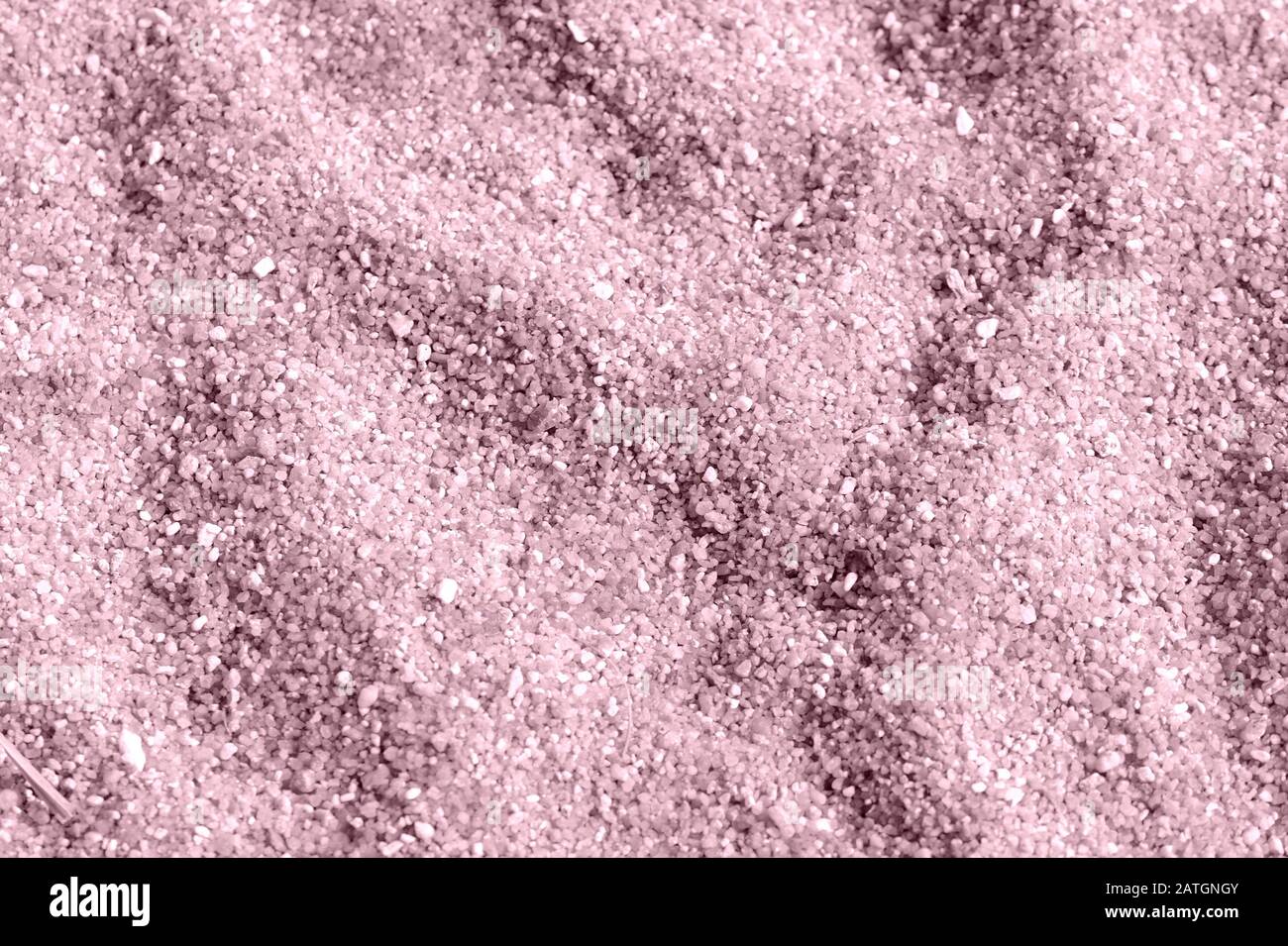 Beach sand texture close-up. Natural background pink color toned Stock ...