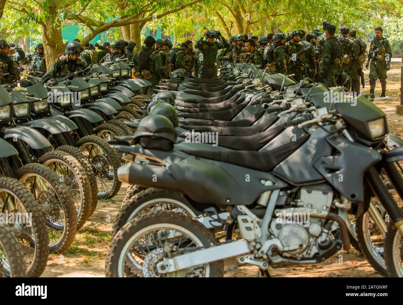 Sri lankan special force combat riders hi-res stock photography and ...