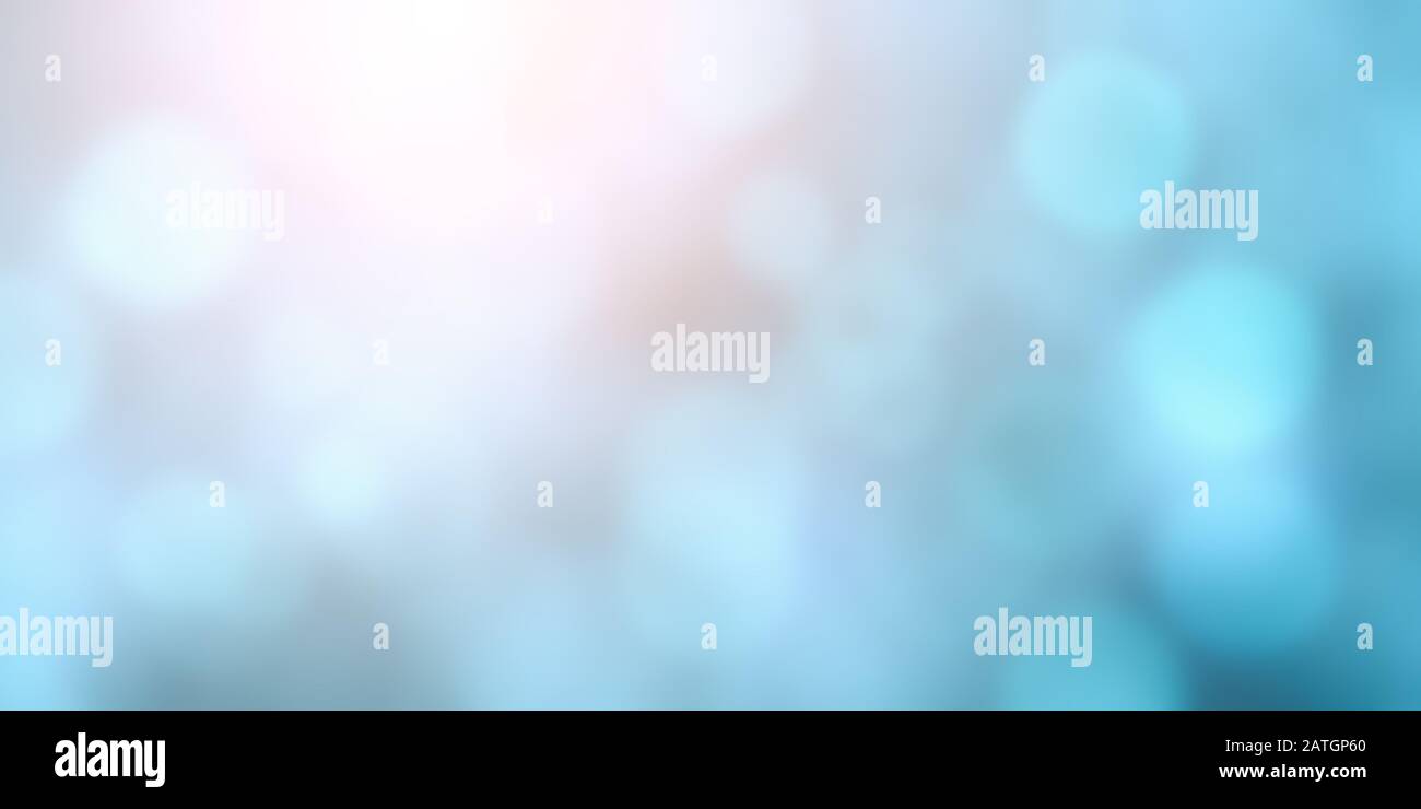 Blurred background of blue color. Horizontal or vertical banner with ...