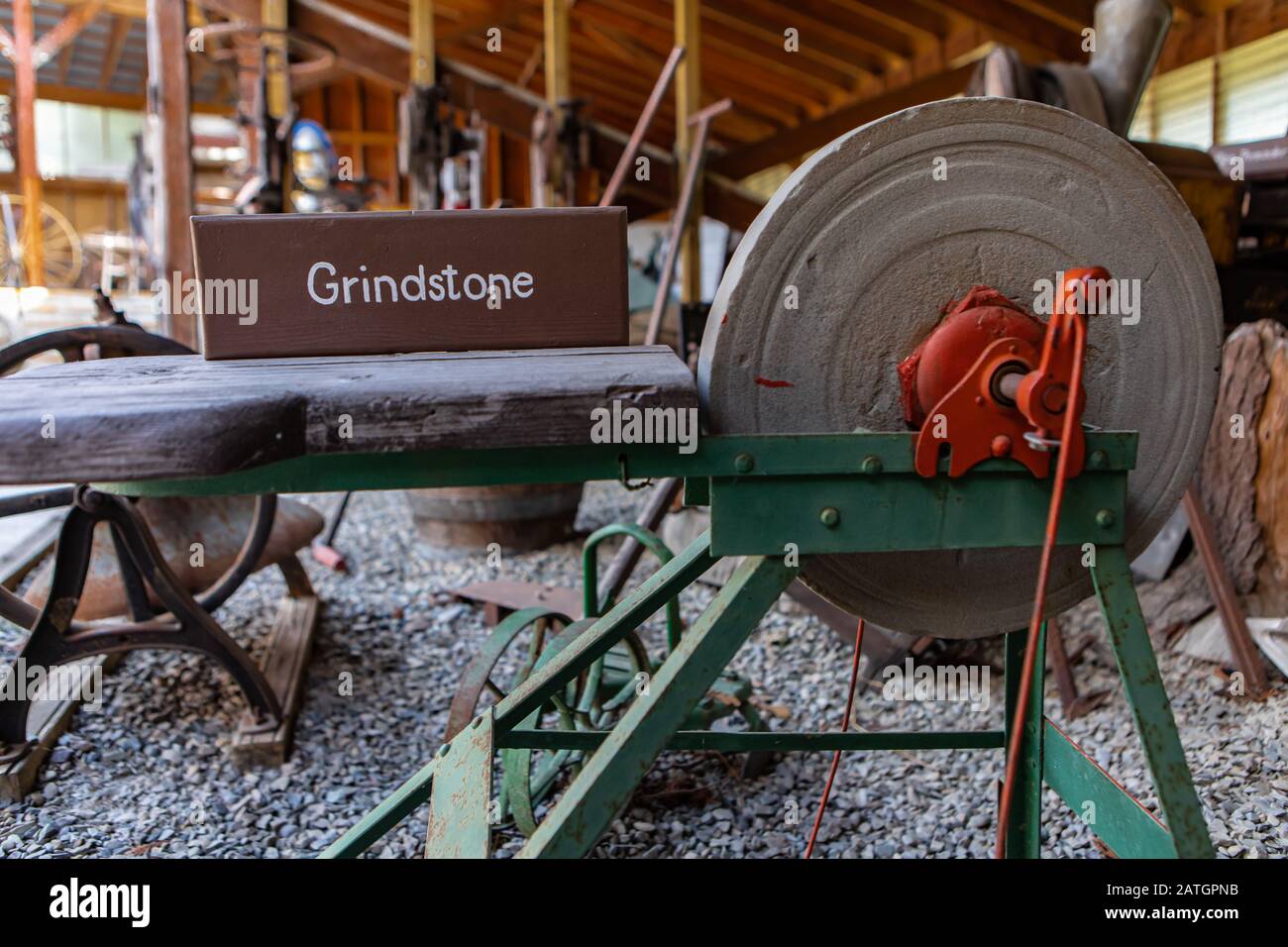 Grind stone hi-res stock photography and images - Alamy