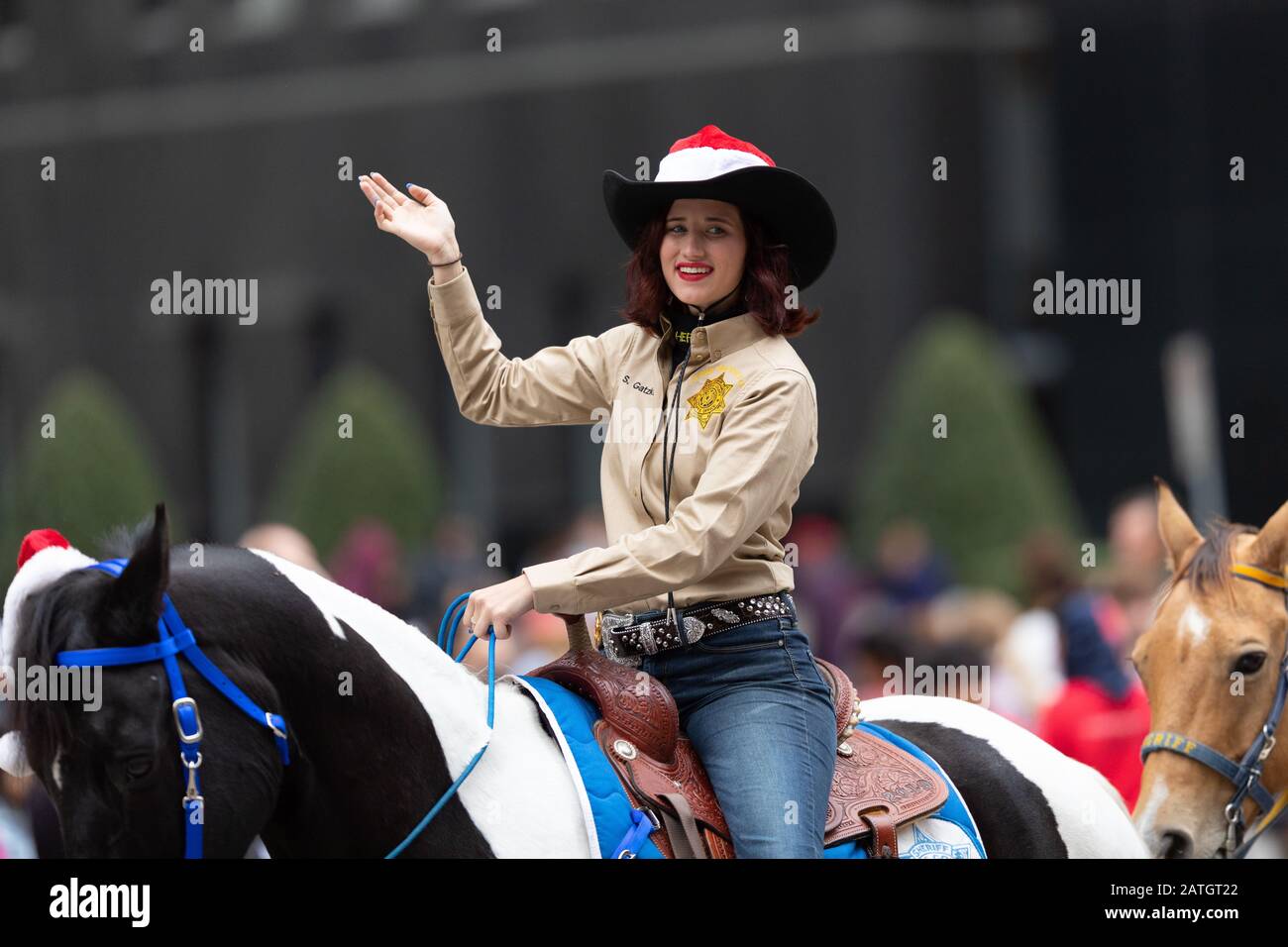 Houston, Texas, USA - November 28, 2019: H-E-B Thanksgiving Day Parade ...